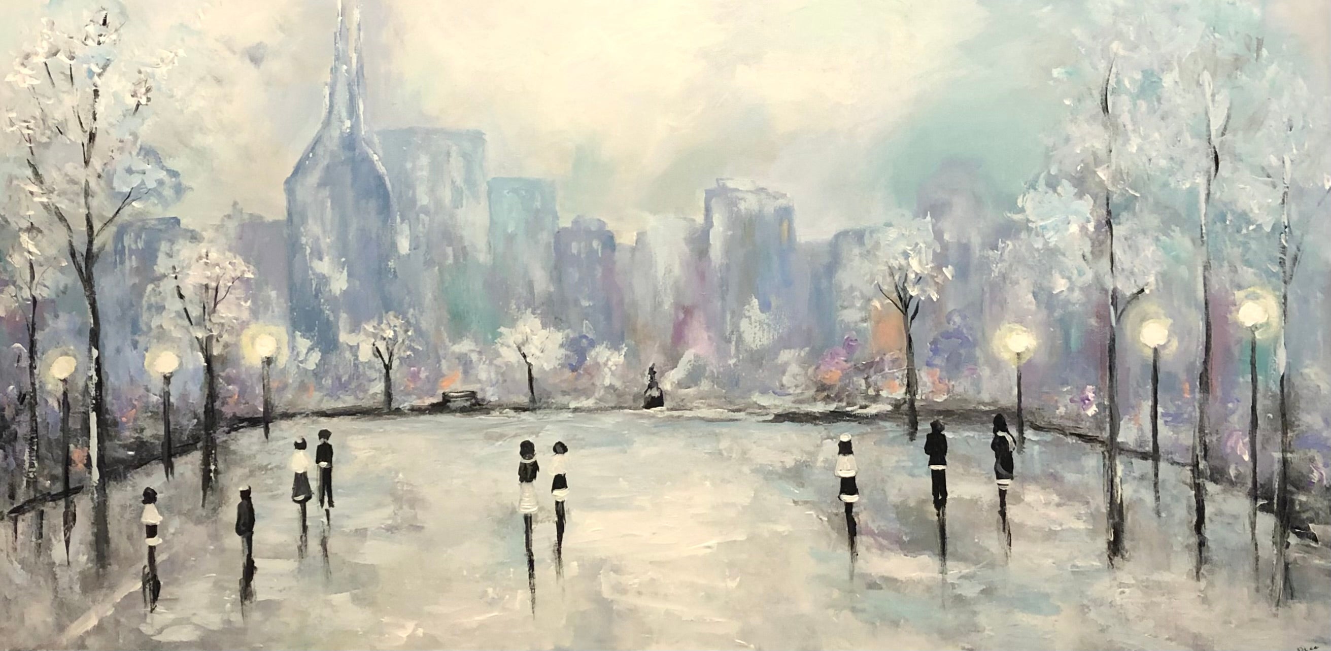 Stepping Out Into The Night – Diane Lee Fine Art